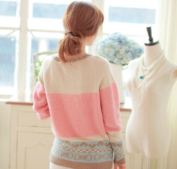 Knitted Sweater/swt0029 on Luulla